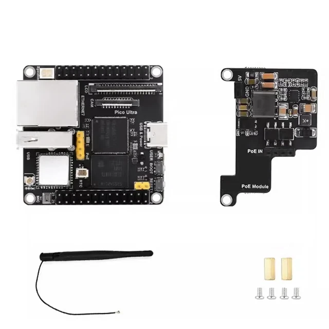 FOR PICO Ultra WiFi Development Board+POE Module RV1106 RISC-V3765 £37. ...