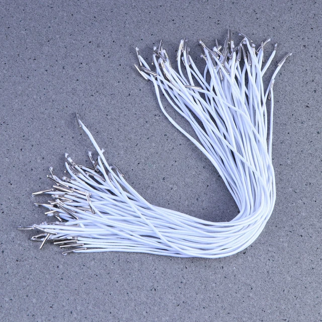 100 PCS STRETCH Round String Metal Barbs Elastic Band Clothing £8.75 ...