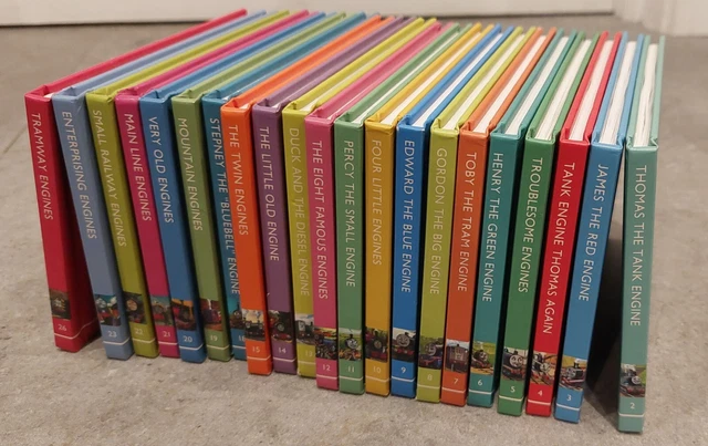 THOMAS THE TANK Engine Railway Series Books Bundle (21 Books) NOT FULL SET £14.99 - PicClick UK