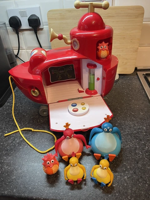 CBEEBIES TWIRLYWOOS BIG Red Boat Playset Lights Sounds Character ...