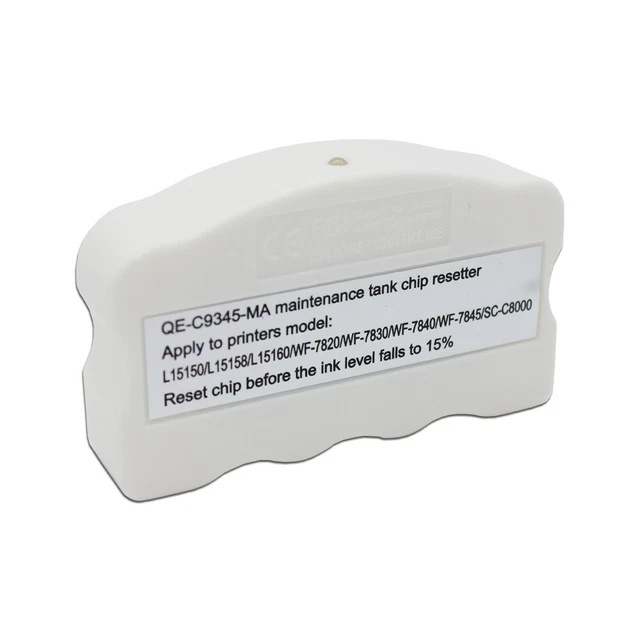 C9345 WASTE INK Box Chip Resetter for Epson WF7820 WF7830 WF7840 WF7845 ...