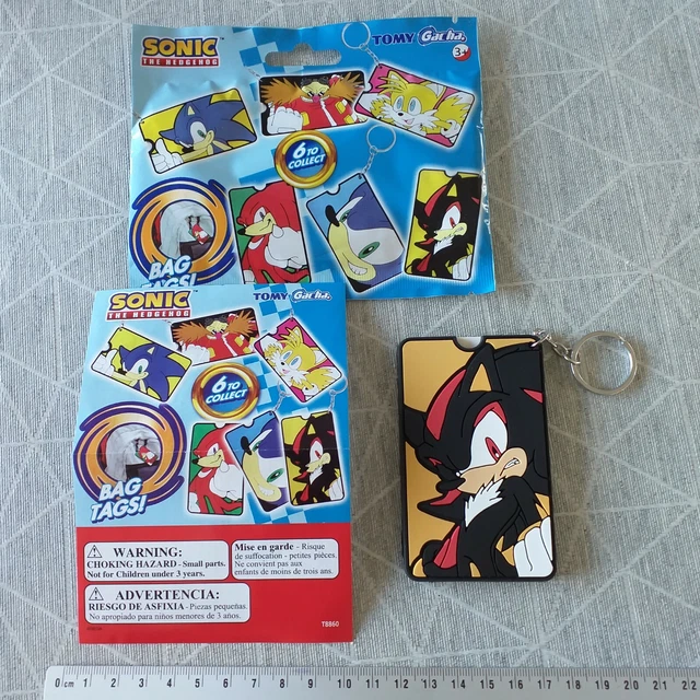 SEGA SONIC THE HEDGEHOG - BAG TAG key holder 9 cm - TOMY GACHA - chaos ...