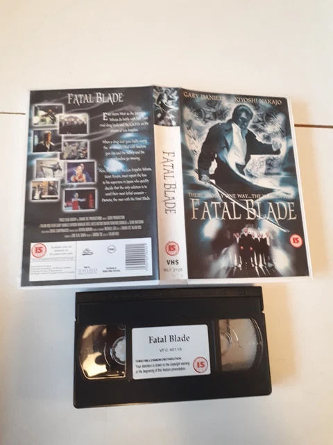 FATAL BLADE BIG BOX EX RENTAL VHS video cassette UK EUR 11,48 - PicClick IT
