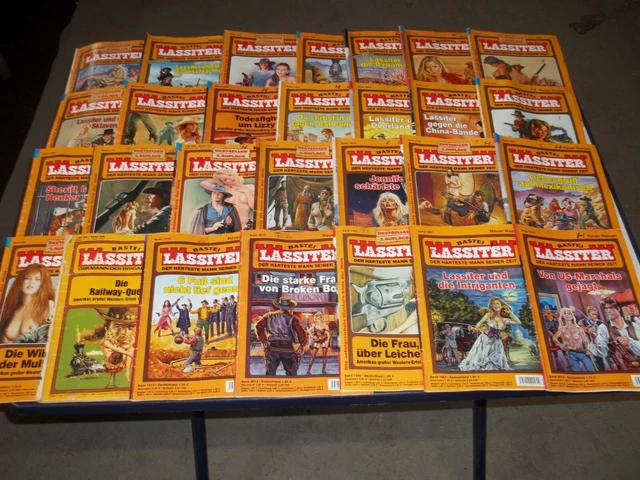 28 VERSCHIEDENE LASSITER Westernromane von Bastei EUR 11,50 - PicClick DE