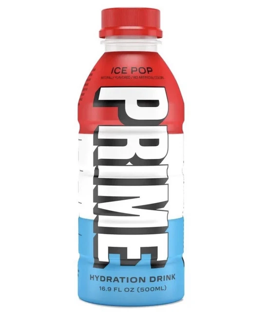 Prime Hydration Drink By Logan Paul And Ksi Ice Pop 500ml Uk X1 £5 70