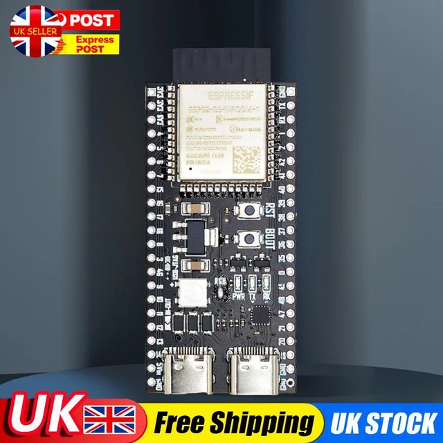 ESP32/ ESP32-S3/ESP32-C3 ESP32 Development Board Dual Type-C ESP32-S3-DevKitC-1 £6.90 - PicClick UK