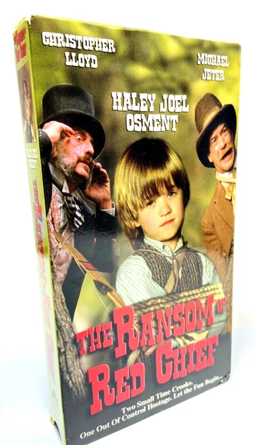 THE RANSOM OF Red Cheif VHS Haley Joel Osment Christopher Lloyd Michael ...