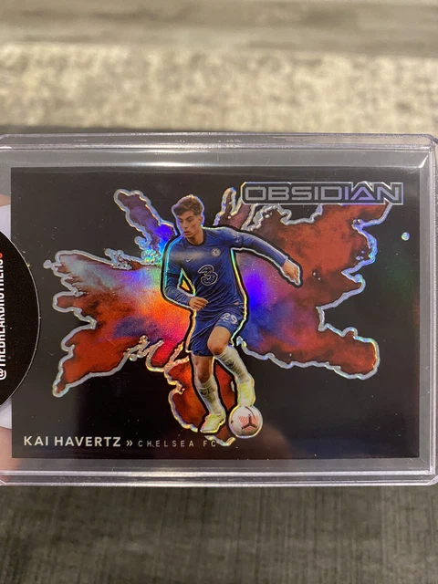 2020-21 PANINI OBSIDIAN Kai Havertz Black Color Blast SP Case Hit ...