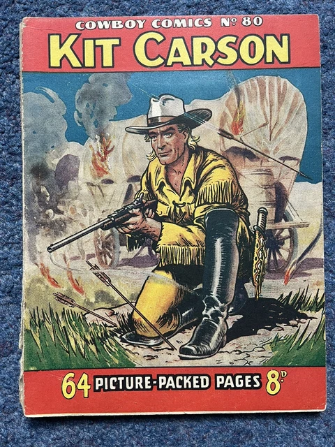 COWBOY PICTURE LIBRARY Comic No. 80 Kit Carson EUR 10,70 - PicClick DE
