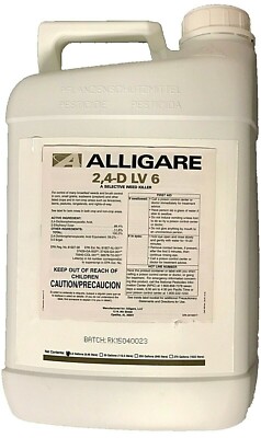 2,4-D LV6 (WEEDONE LV6) Broadleaf Weed Killer Herbicide - 2.5 Gallons ...