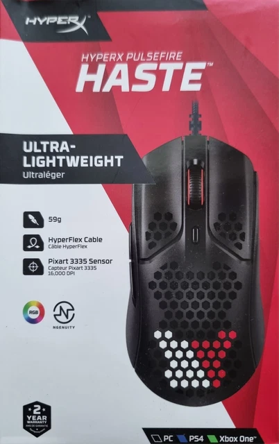 HYPERX PULSEFIRE HASTE - Gaming Mouse (Ultra Lightweight) £28.49 ...