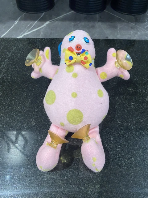 MR BLOBBY SMALL suction car window plush soft toy vintage retro 90s £14 ...
