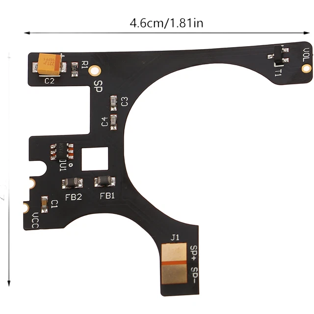 DIY MOD HANDHELD Audio Upgrade Module For AGS-101 Compact 4.3 X 4.6 Cm ...