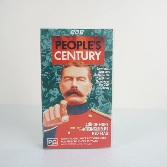 BBC PEOPLE'S CENTURY Age of Hope Killing Fields Red Flag VHS Video Tape ...