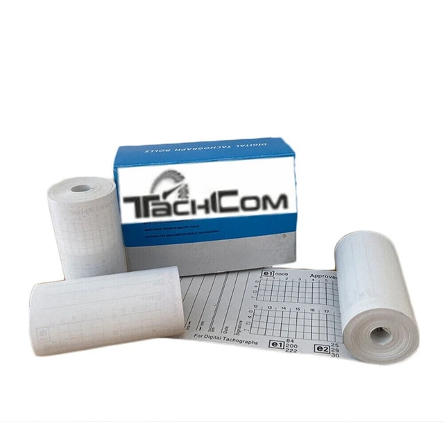 5 BOXES DIGITAL Tachograph Rolls tacho rolls digital tachograph printer ...