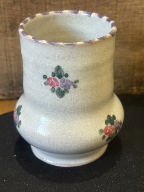 VINTAGE CARTER STABLER And Adams Poole Pottery Vase - Sprig Pattern ...