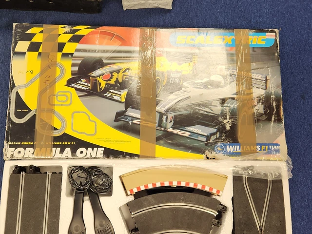 SCALEXTRIC FORMULA ONE Williams Boxed Set Track Cars £30.00 - PicClick UK