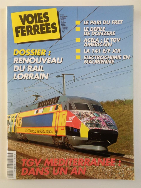 REVUE VOIES FERREES n°121 2000 Trains Modélisme Ferroviaire Rail SNCF Magazine EUR 9,00 ...