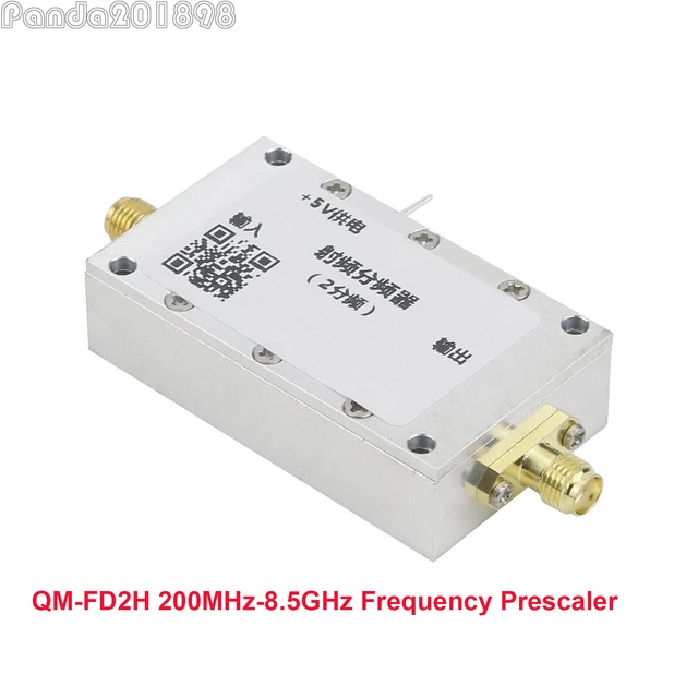 QM-FD2H 200MHZ-8.5GHZ FREQUENCY Prescaler Clock Divider (Frequency ...