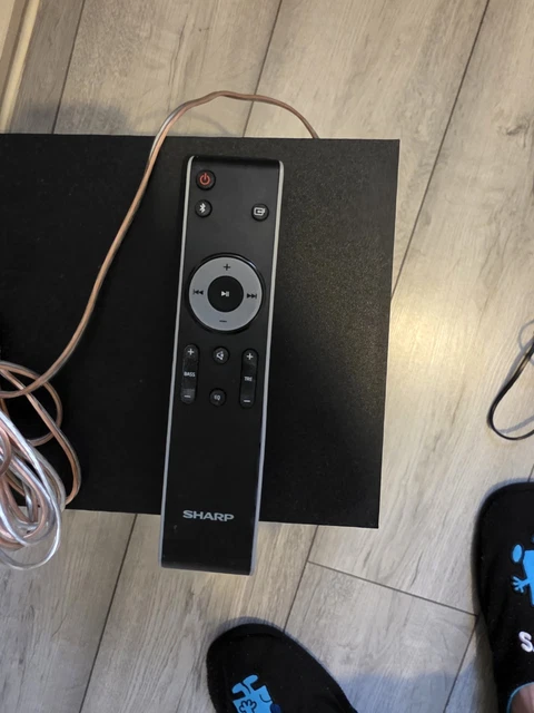 SHARP SOUND BAR for TV with Subwoofer £42.28 - PicClick UK