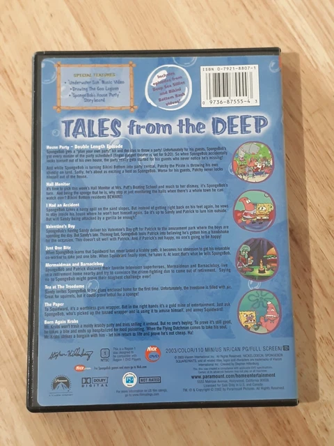 SPONGEBOB SQUAREPANTS - Tales From the Deep DVD $3.95 - PicClick CA