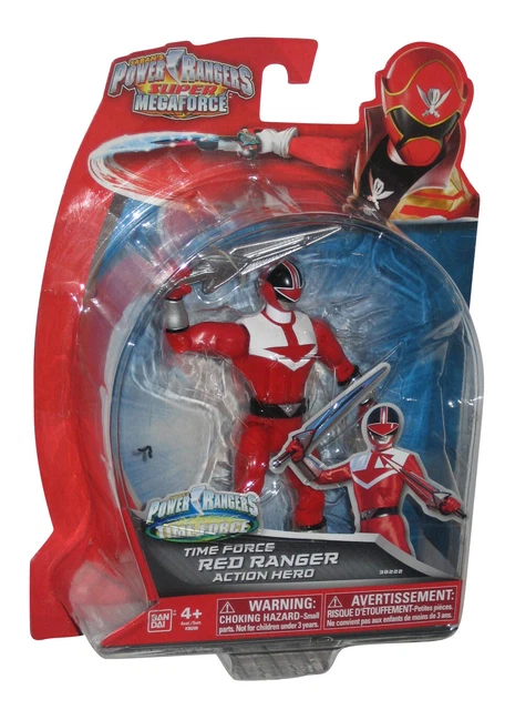 POWER RANGERS SUPER Megaforce Temps Force Rouge Ranger 5 " Action Hero ...