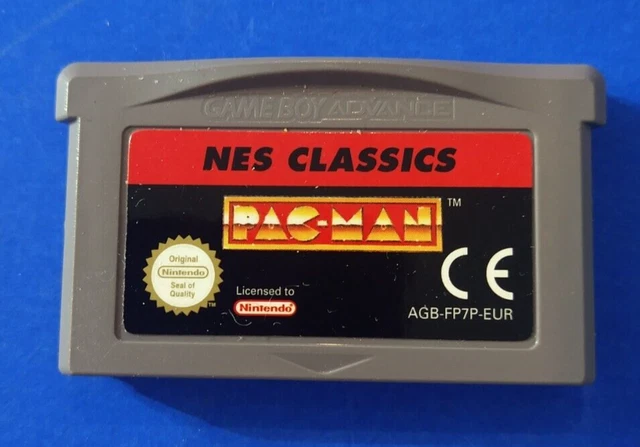 GAME BOY ADVANCE - NES CLASSICS PAC-MAN solo carrello pacman gba ds EUR ...