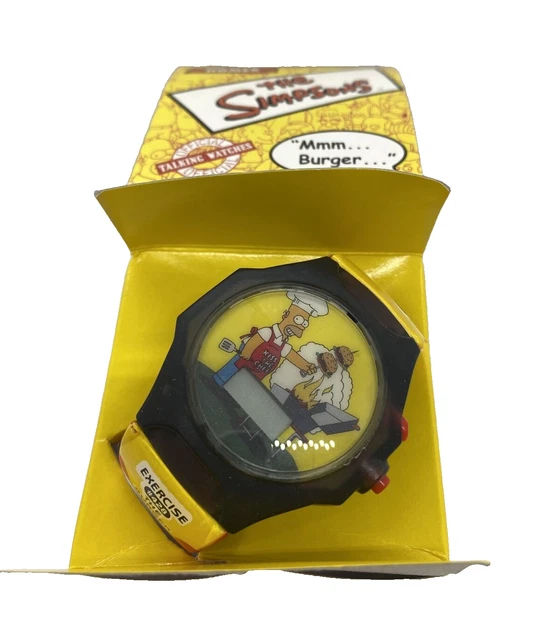 Burger King Simpsons Talking Watches FOR SALE! - PicClick UK