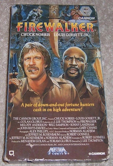 FIREWALKER VHS VIDEO Chuck Norris Louis Gossett, Jr. £2.83 - PicClick UK