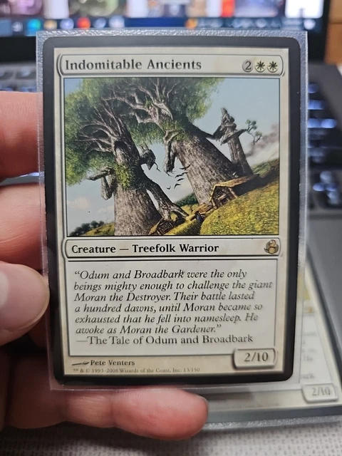 MTG MAGIC THE Gathering Indomitable Ancients (13/153) LP Morningtide ...