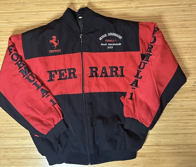 RARE FERRARI JACKET Michael Schumacher Formula-1 World Championship ...