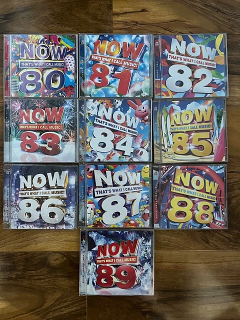 NOW THAT’S WHAT I Call Music 80 to 89 EUR 40,95 - PicClick IT