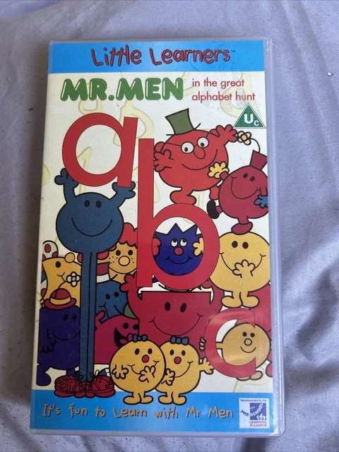 LITTLE LEARNERS - Mr Men ABC (VHS, 2000) £5.00 - PicClick UK