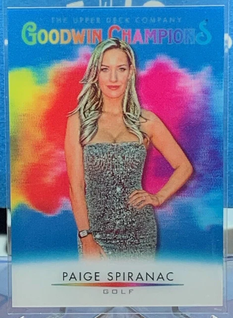 PAIGE SPIRANAC 2021 UD Goodwin #LS-PS Splash of Color 3D Lenticular ...