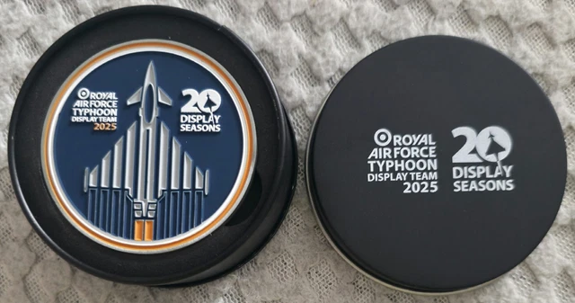 RAF EUROFIGHTER TYPHOON 20 Display Team Seasons Collectors Anniversary ...