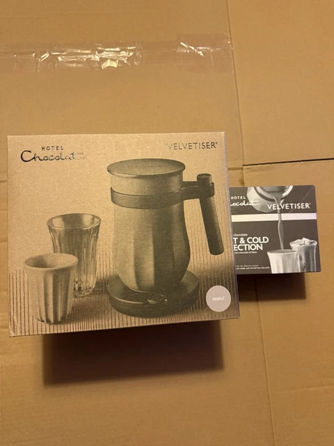 HOTEL CHOCOLAT VELVETISER Pebble + Drinking Chocolate Selection Box ...