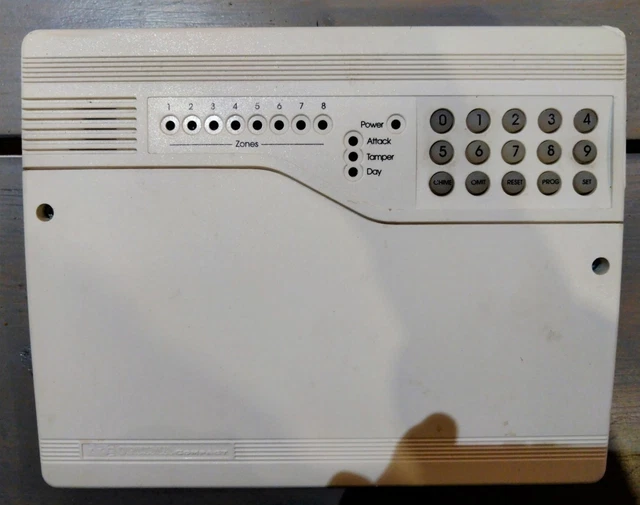 ADE HONEYWELL ACCENTA Optima Intruder Alarm Panel With Keypad - Used ...