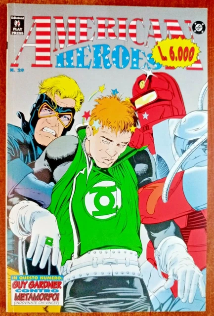 AMERICAN HEROES, R@RO Fumetto Play Press-N.29-Del 1990-Rif.n.6973-New ...