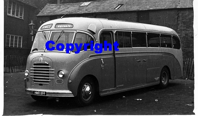 RIMES SWINDON HMR189 Bedford SB Duple B&W Coach Bus Photo £1.15 ...