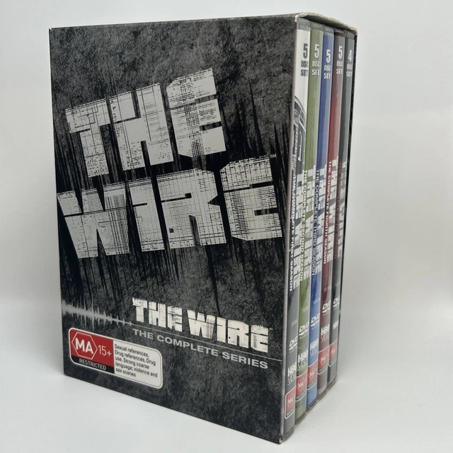 THE WIRE DVD The Complete Series Seasons 1-5 Region 4 Box Set $29.90 ...