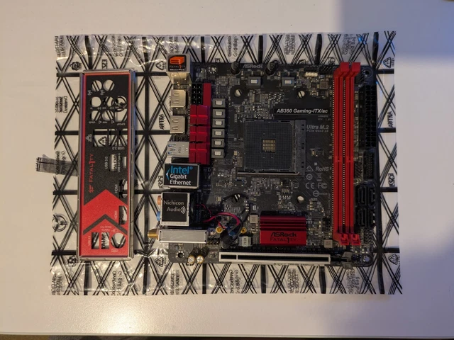 ASROCK FATALITY AB350 Gaming-ITX/ac AM4 Motherboard -Latest BIOS For ...