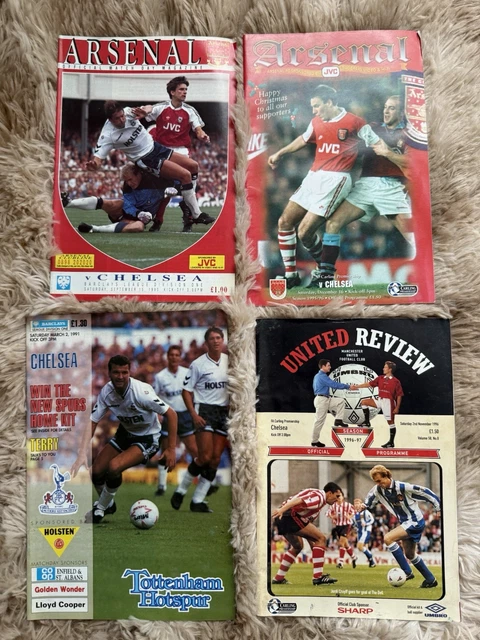 CHELSEA FC AWAY Programmes £1.68 - PicClick UK