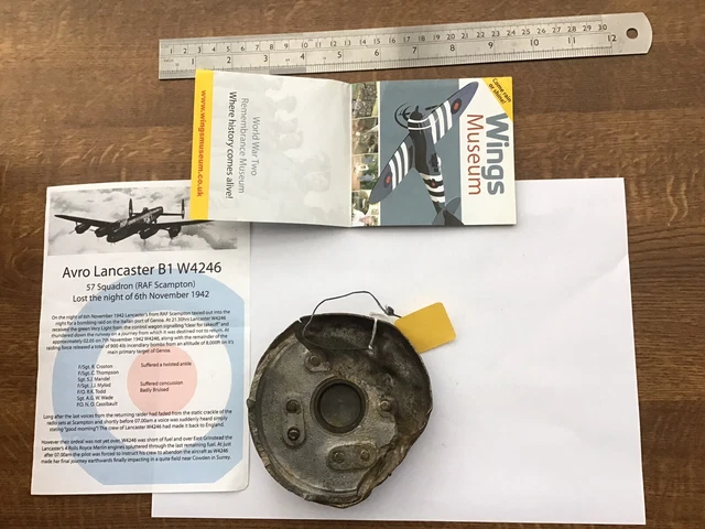 RAF AVRO LANCASTER Crash Wreckage 1942, Surrey £39.99 - PicClick UK