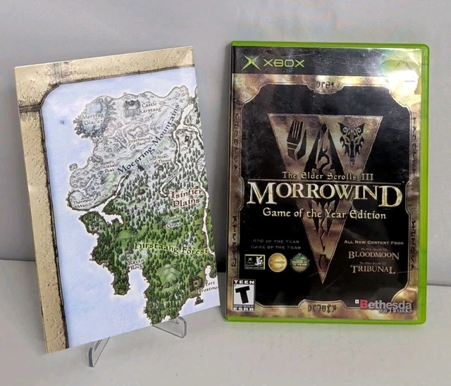 ELDER SCROLLS III: Morrowind Game of the Year Edition Microsoft Xbox ...