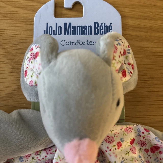 JOJO MAMAN BEBE floral mouse / hug Toy / Comforter £21.50 - PicClick UK
