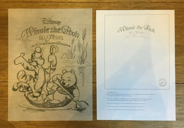WINNIE THE POOH 80TH Storybook Cover Concept Art Carson Van Osten ...