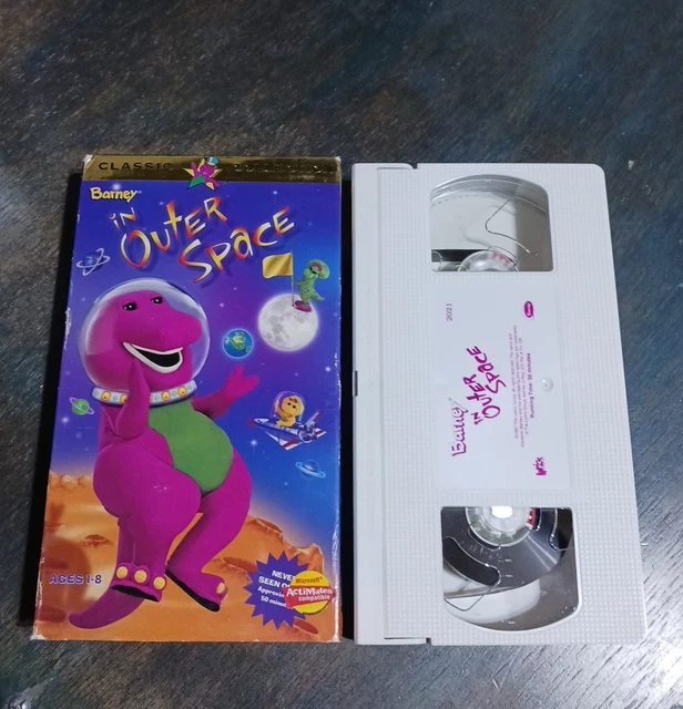 BARNEY - BARNEY in Outer Space (VHS, 1998) Classic Collection $12.00 ...