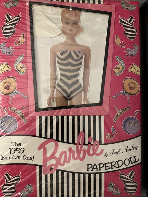 BARBIE THE 1959 (Number One) Paper Doll Blonde by Peck Aubrey NEW ...