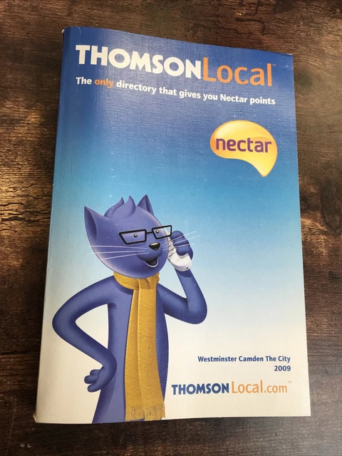 THOMPSON LOCAL DIRECTORY Westminster Camden The City 2009 £30.00 ...