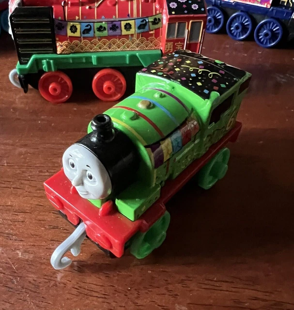 THOMAS & FRIENDS TrackMaster Push Along Diecast CELEBRATE PERCY - 2018 ...